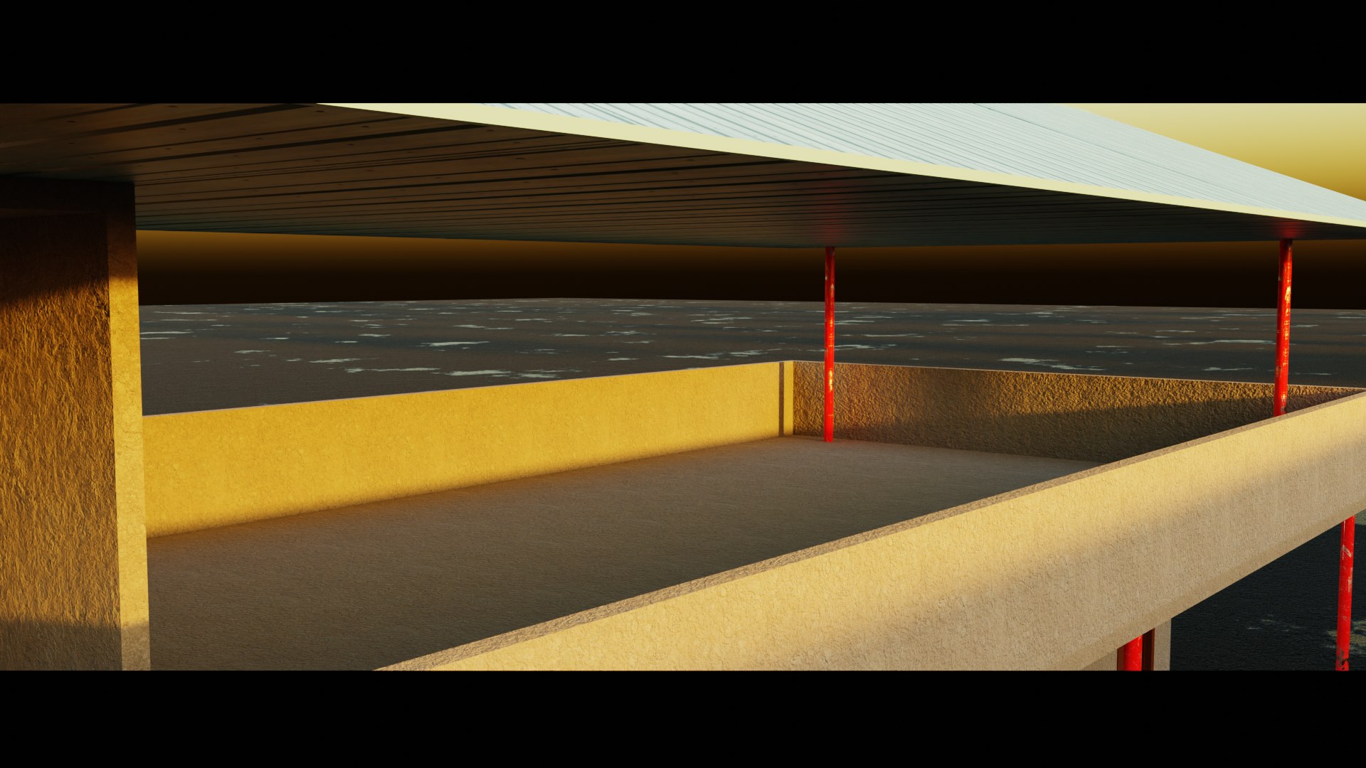 3D Model Motel Building - TurboSquid 2341117
