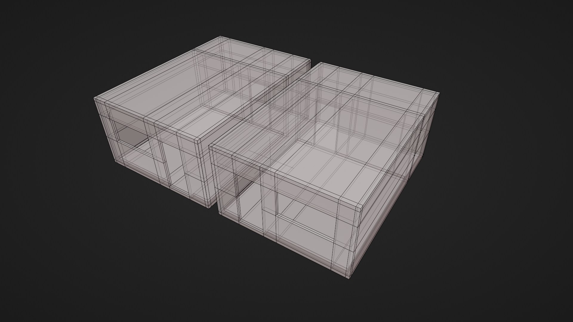 3D Model Motel Building - TurboSquid 2341117