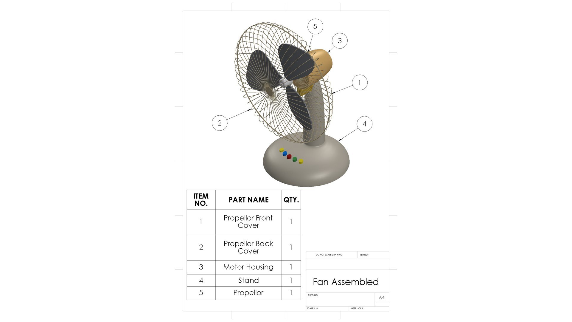Table Fan Model - TurboSquid 2106211