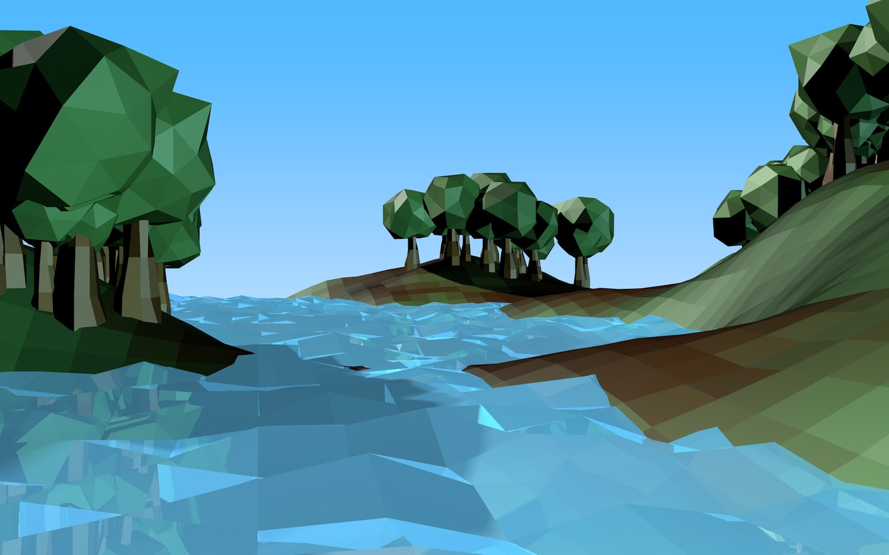 Cartoon Tree Obj