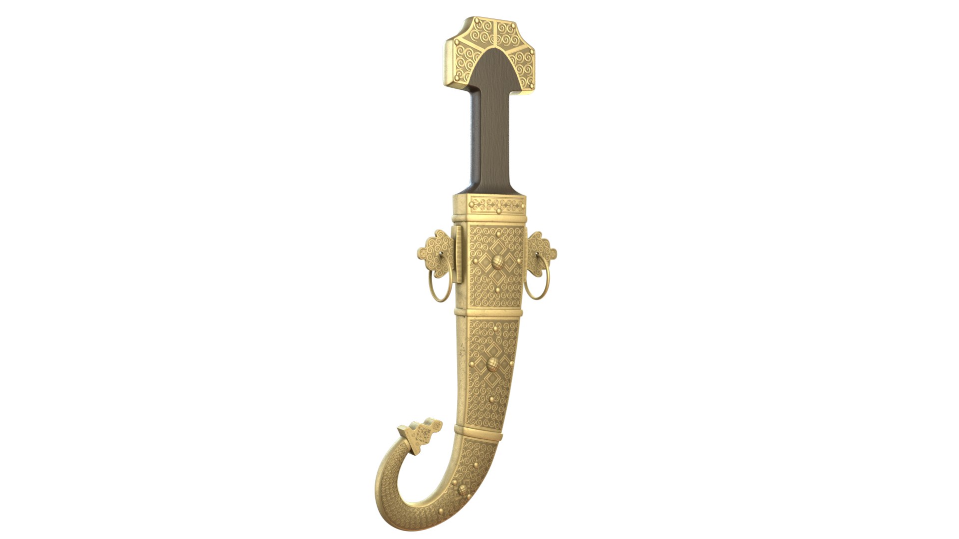 3D Qatari Dagger - TurboSquid 2102643