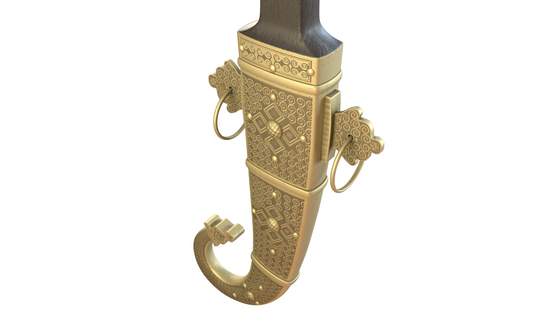 3D Qatari Dagger - TurboSquid 2102643