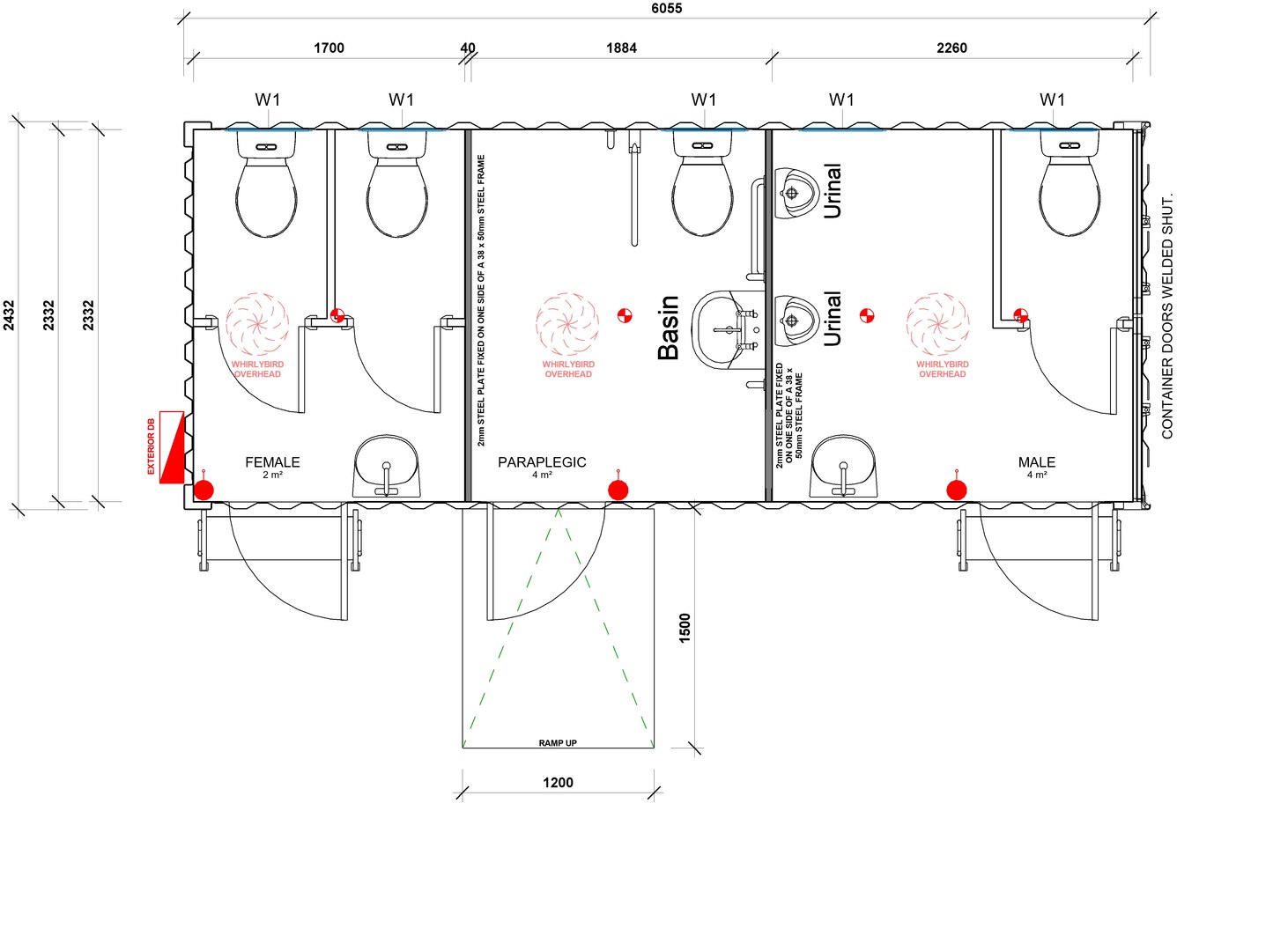 3D Container Ablution - TurboSquid 2361026
