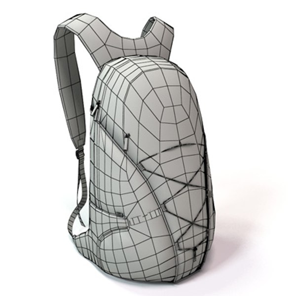 3d model backpack pack