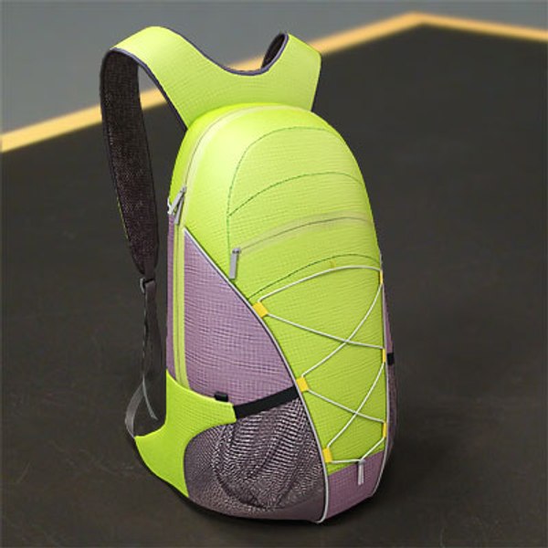 3d model backpack pack