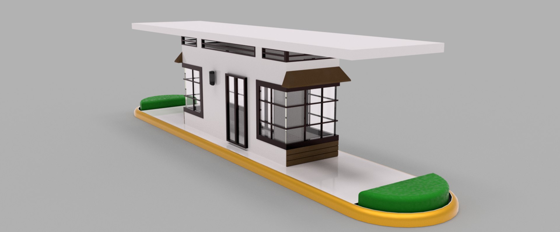 3D Guard House - TurboSquid 1474348