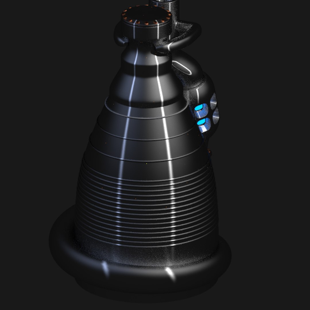 Rocket Thruster Obj