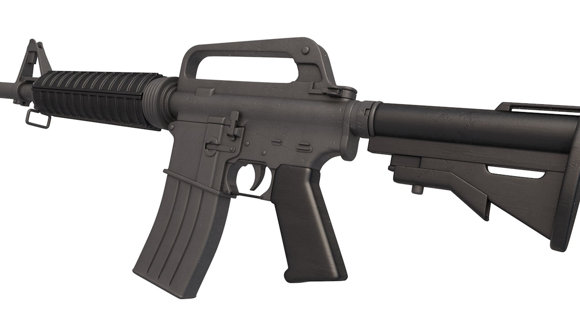 XM177 Carbine 3D Model - TurboSquid 1981678