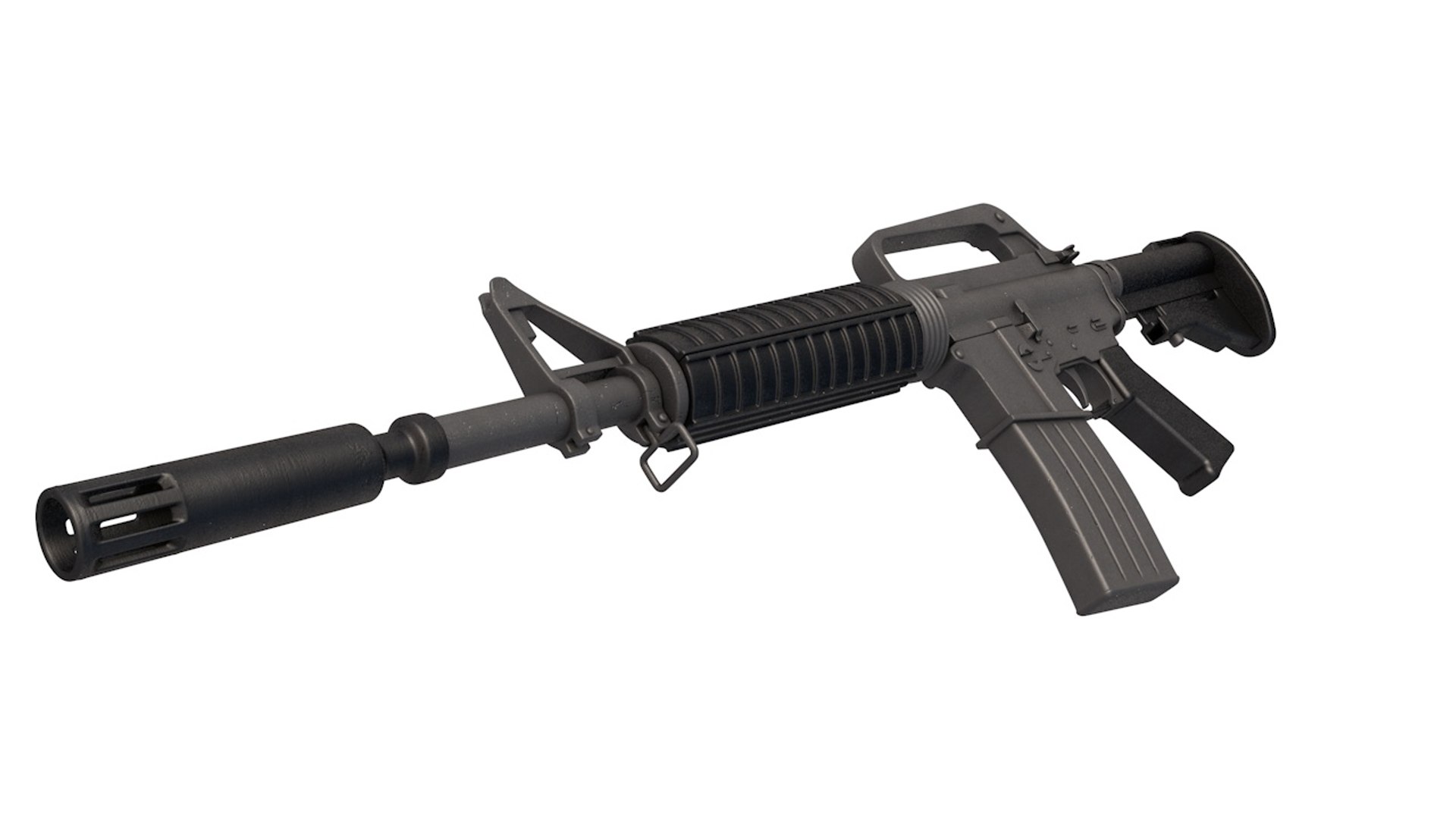 XM177 Carbine 3D Model - TurboSquid 1981678