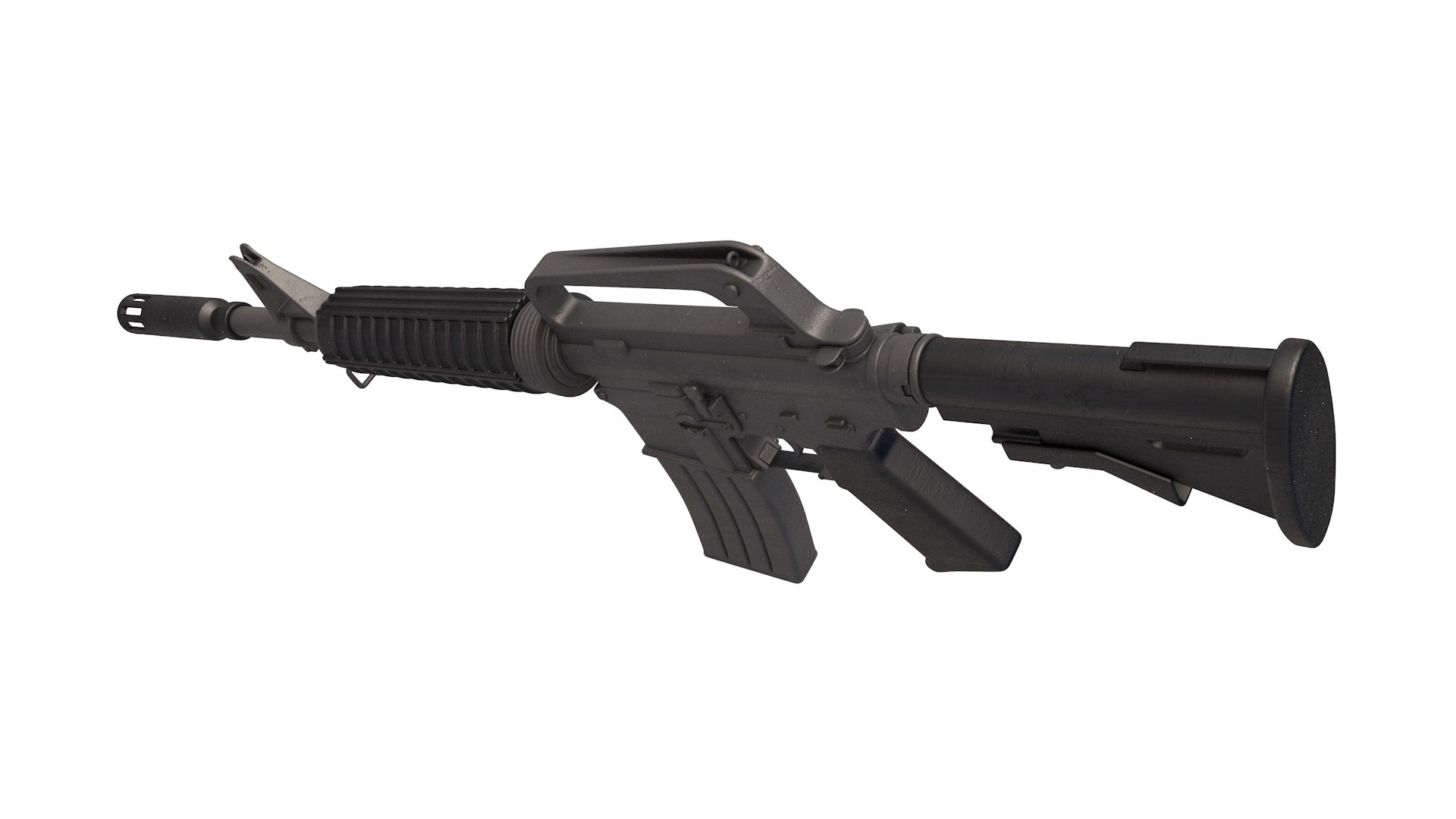 XM177 Carbine 3D Model - TurboSquid 1981678