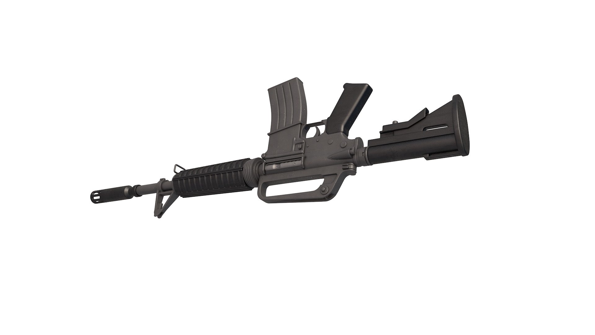 XM177 Carbine 3D Model - TurboSquid 1981678