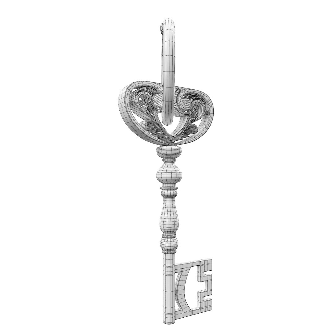 3D model Ancient key 3dmodel - TurboSquid 1982767