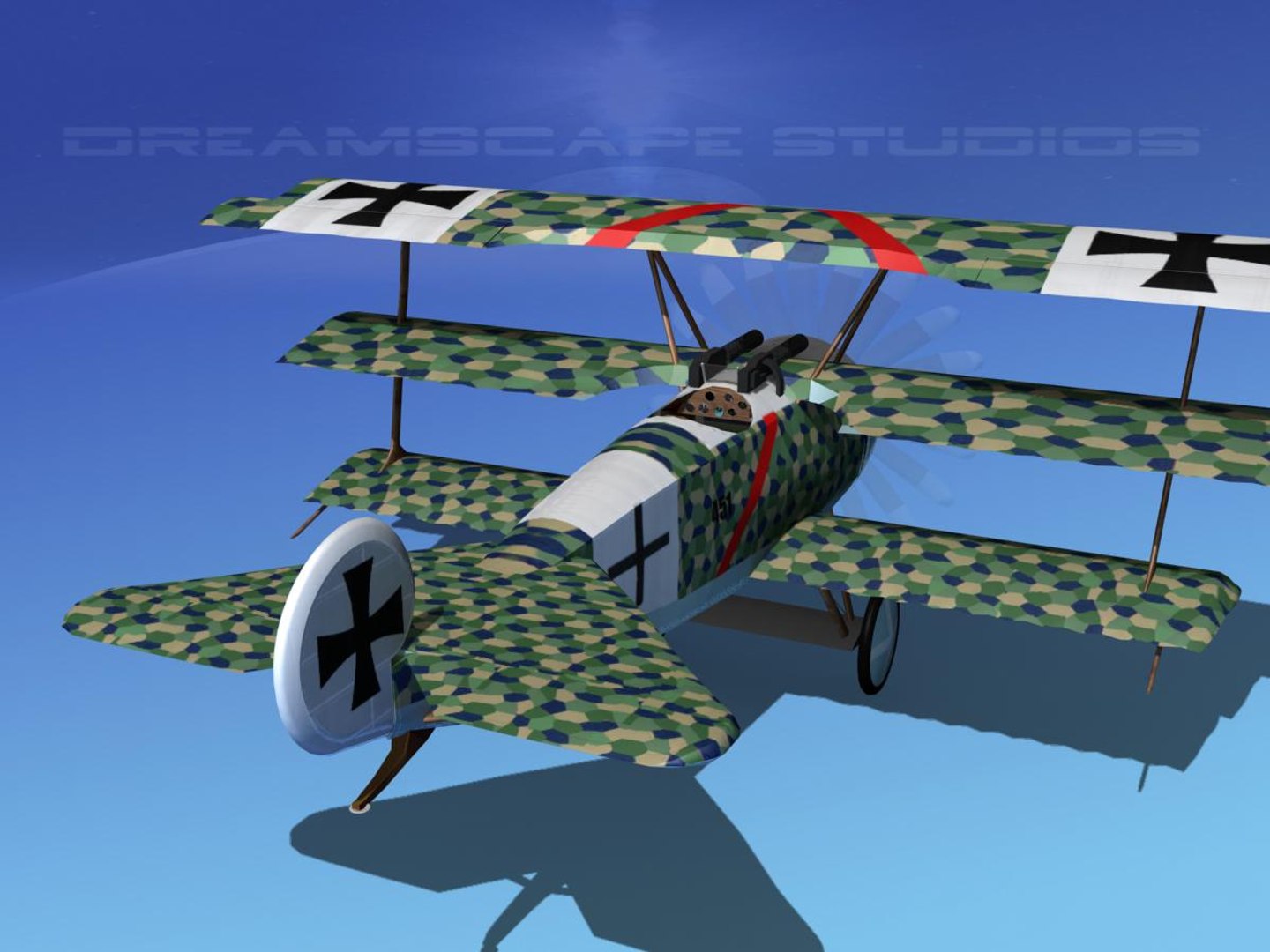 Dwg Triplanes Fokker Dr-1