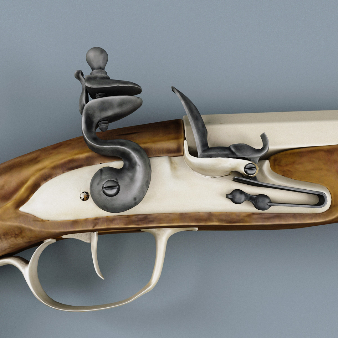 old musket pistol v2 obj