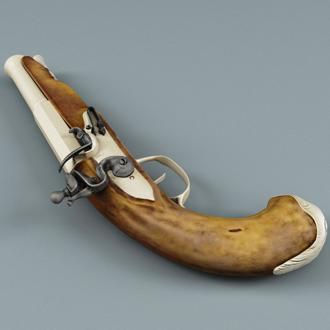 old musket pistol v2 obj