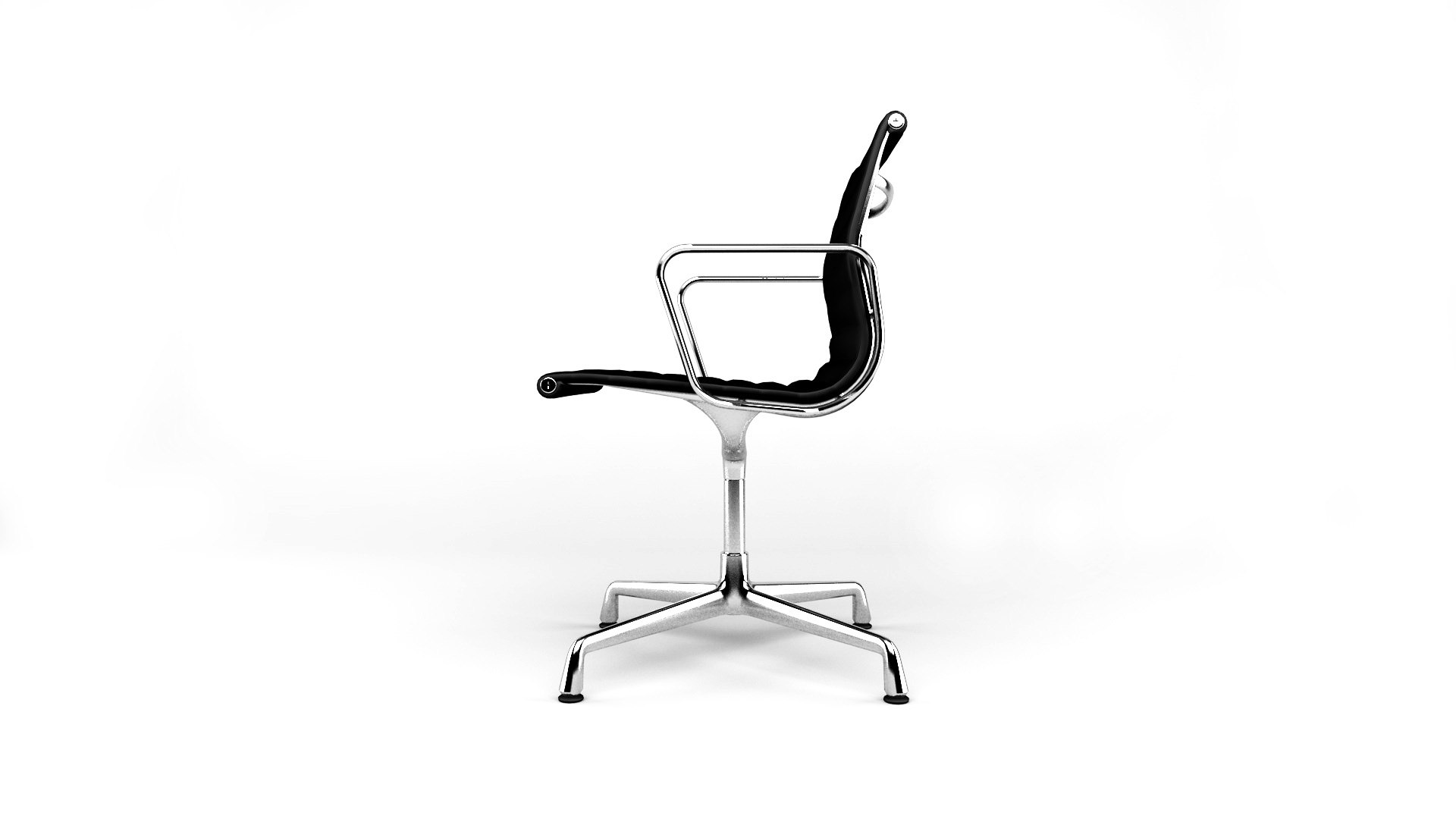 3D VITRA Ea 117 Aluminium Chair - TurboSquid 1971942