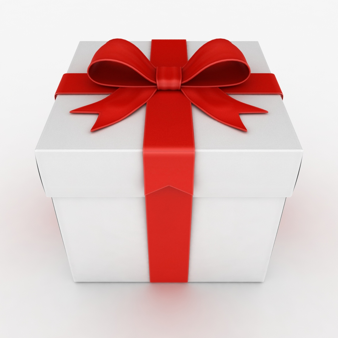 Gift Box 2 Model - TurboSquid 1215487