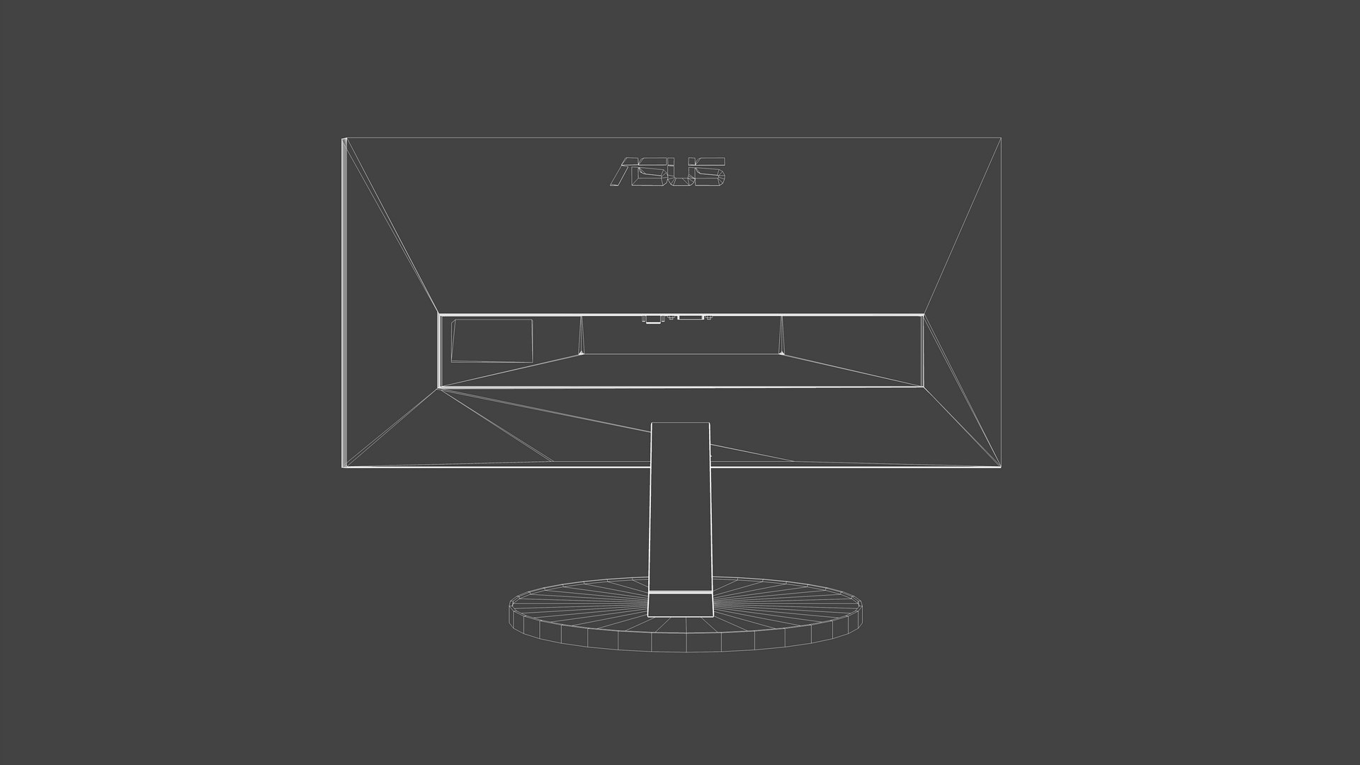 Monitor Asus 3D Model - TurboSquid 1334894