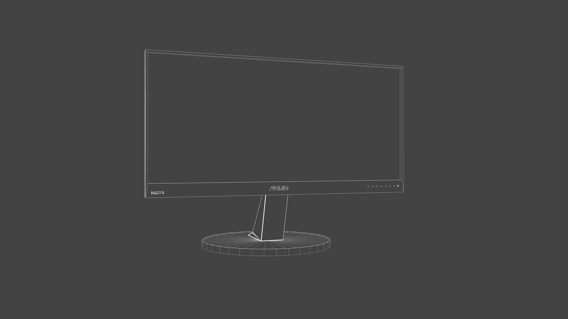 Monitor Asus 3D Model - TurboSquid 1334894