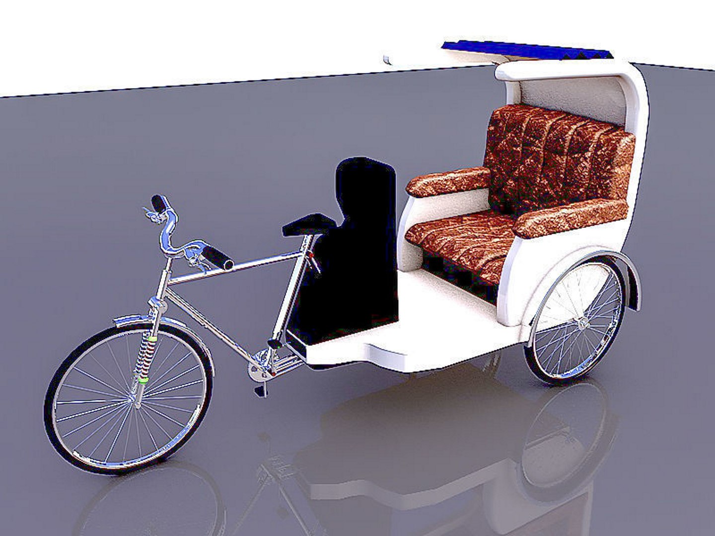 3D Bike Rickshaw 3 - TurboSquid 1571673