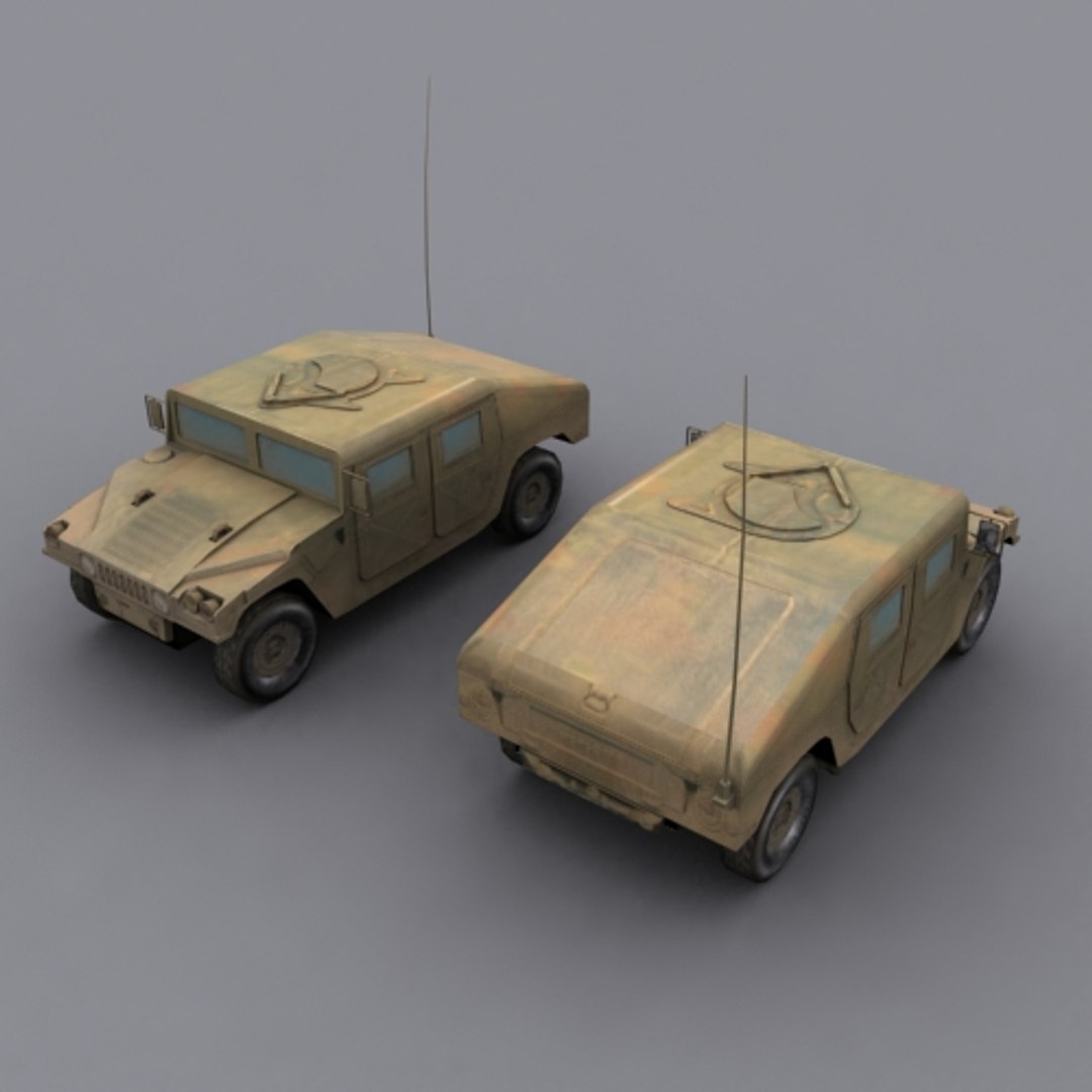 Military Camp 3d Model