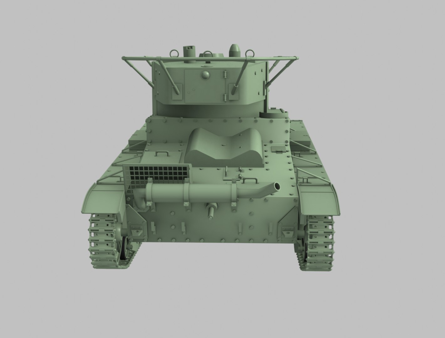 T26 Tank Model - TurboSquid 1418469