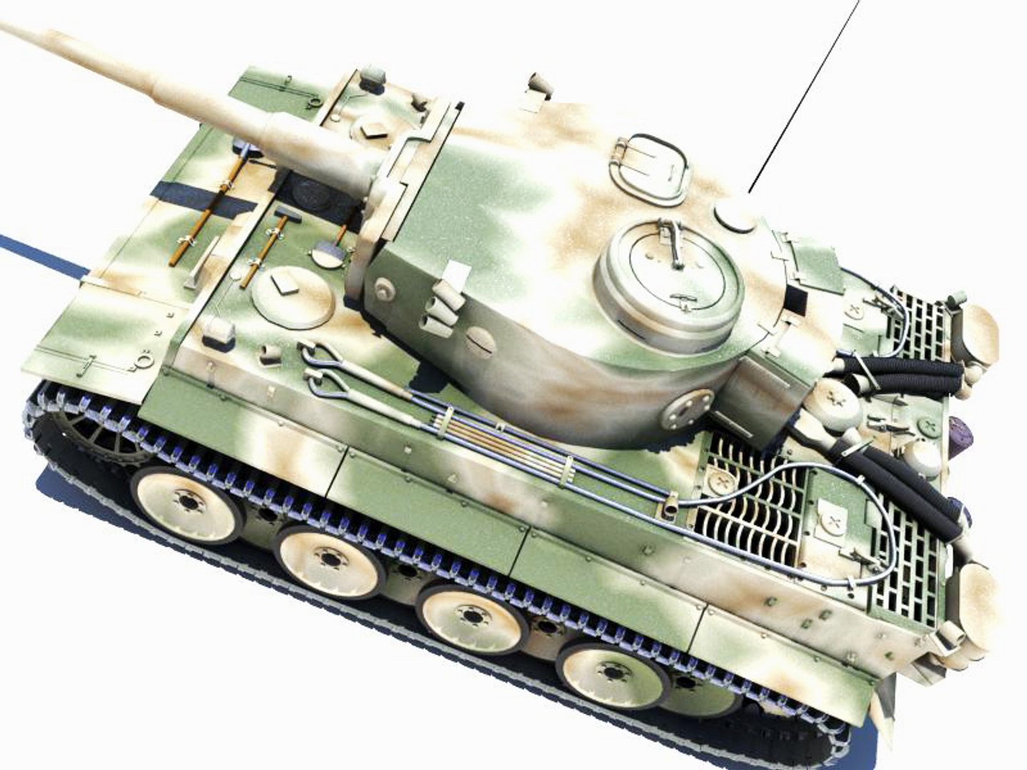 Tiger Tank 3d Max