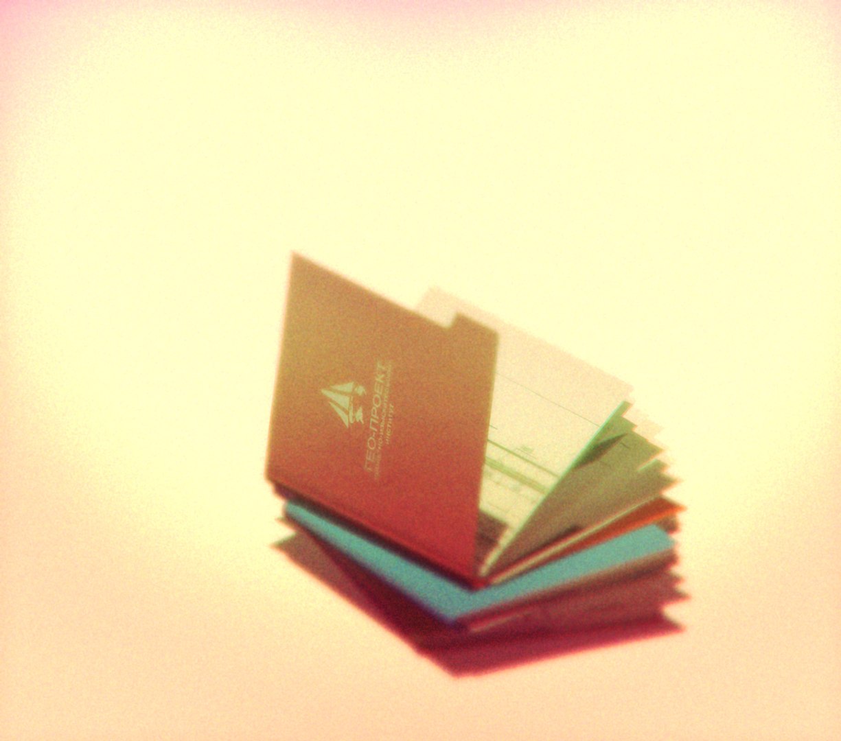 Falling Stack Folders 3d C4d