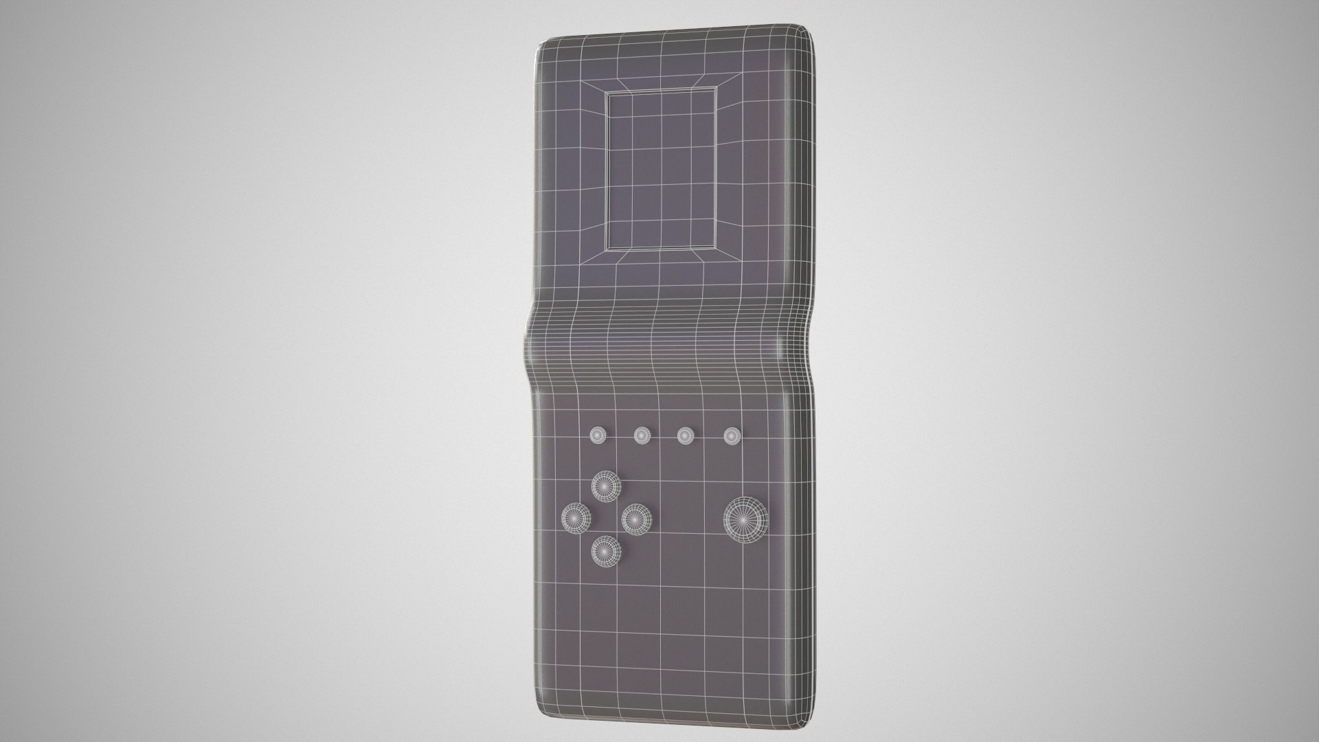 Handheld Tetris Brick Game 3D Model - TurboSquid 1994915