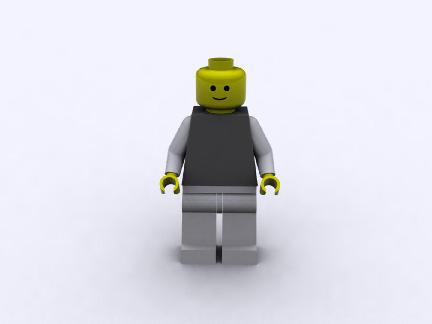 3d Model Lego Figure