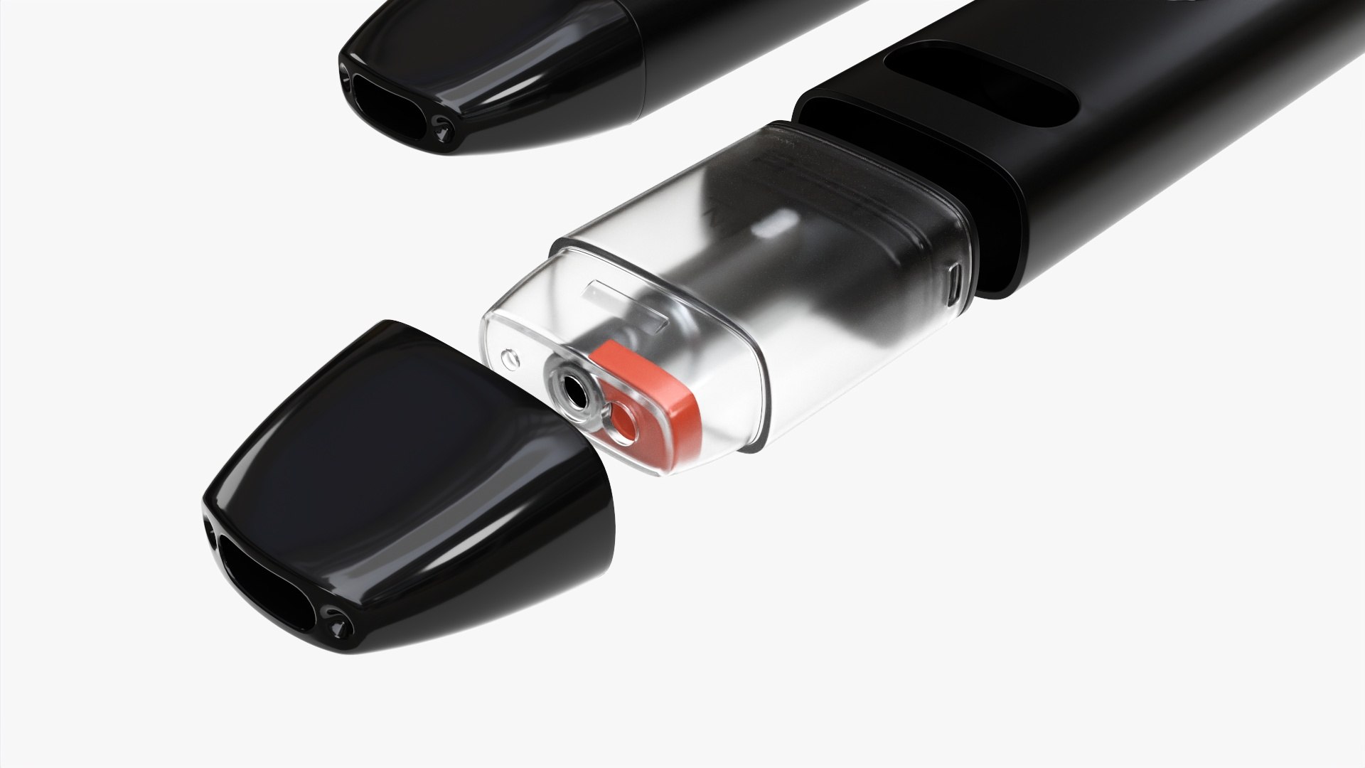 3D Model UWELL Caliburn A2 Vape Device Pod System Black - TurboSquid ...