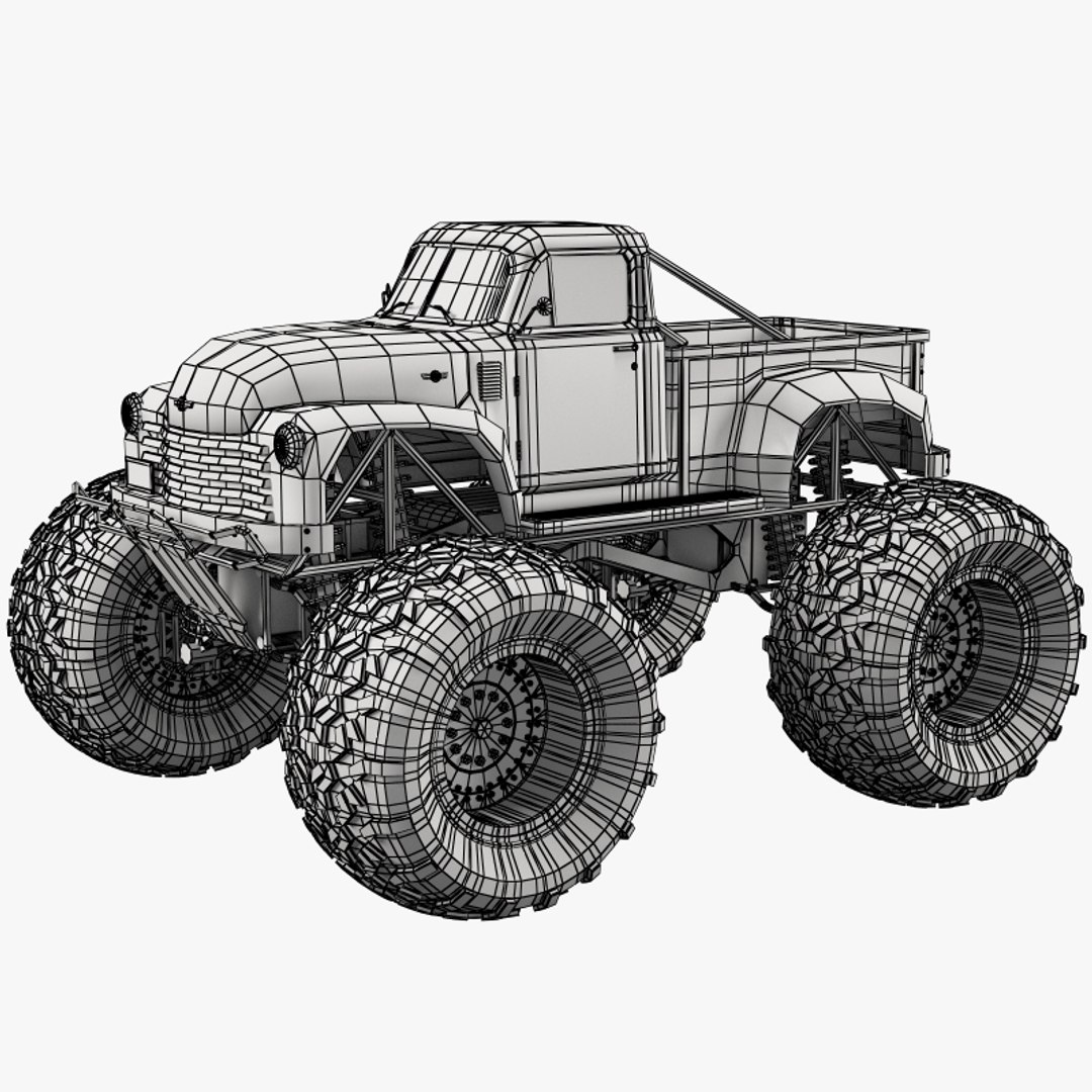3d Monster Truck