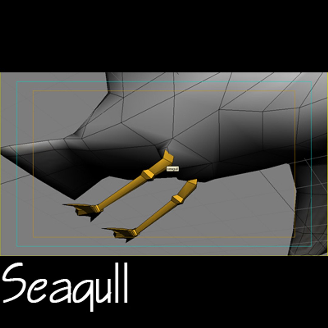 Seagull Ready Games 3d Model