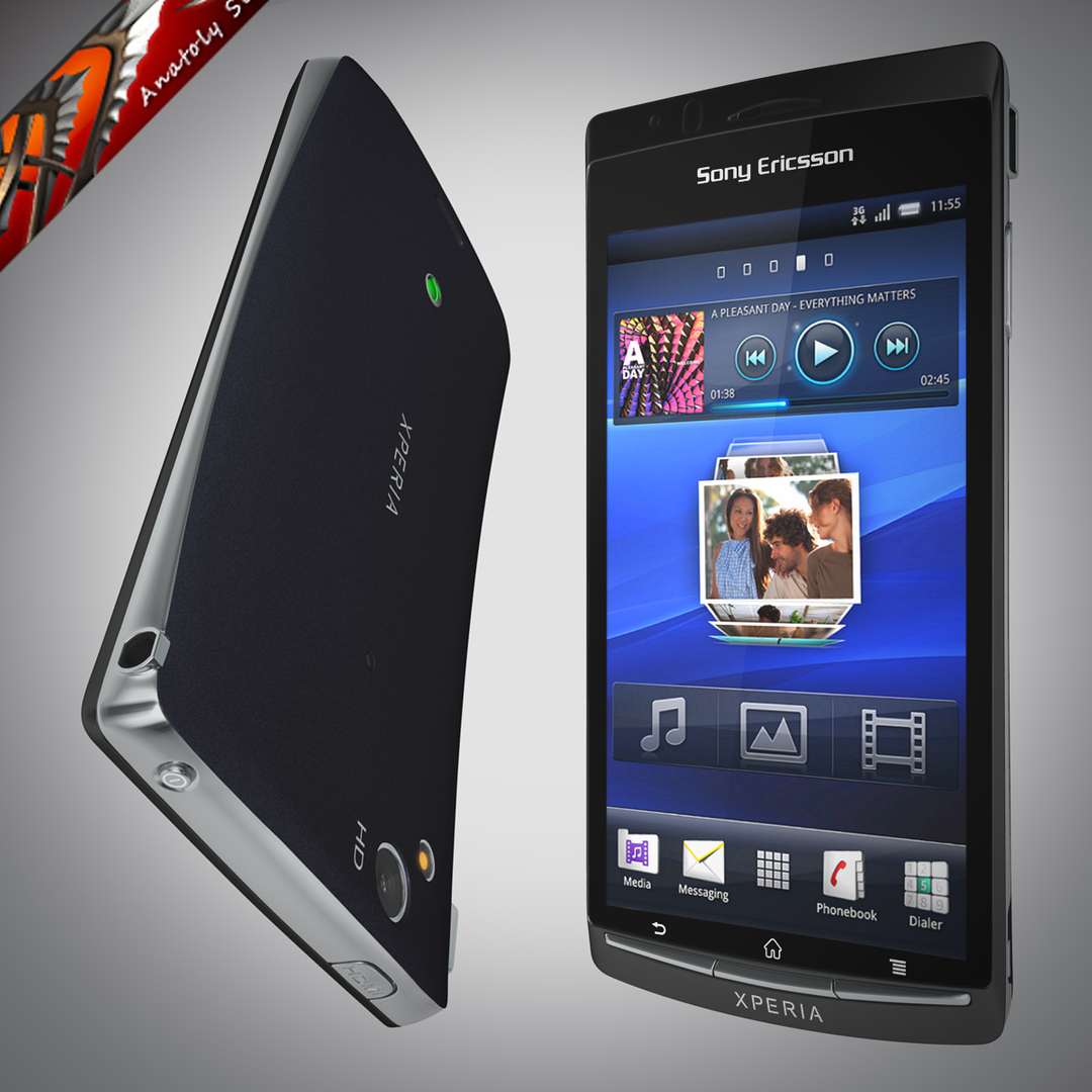 3d sony ericsson xperia arc