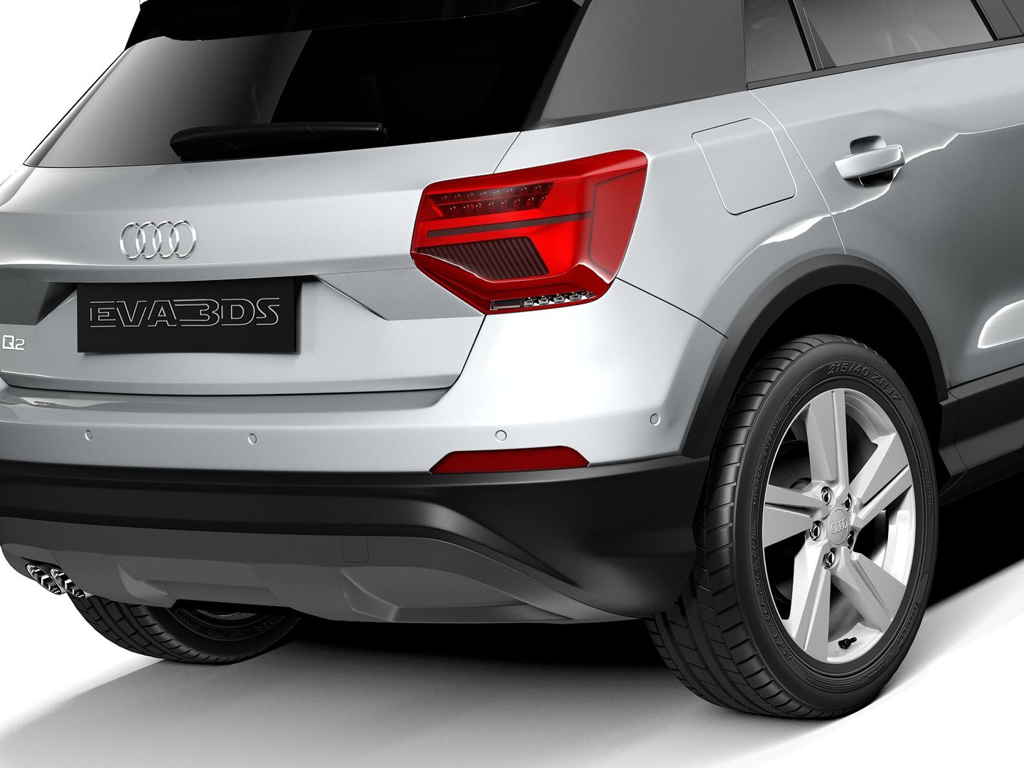 3D Audi Q2 2020 - TurboSquid 1385602