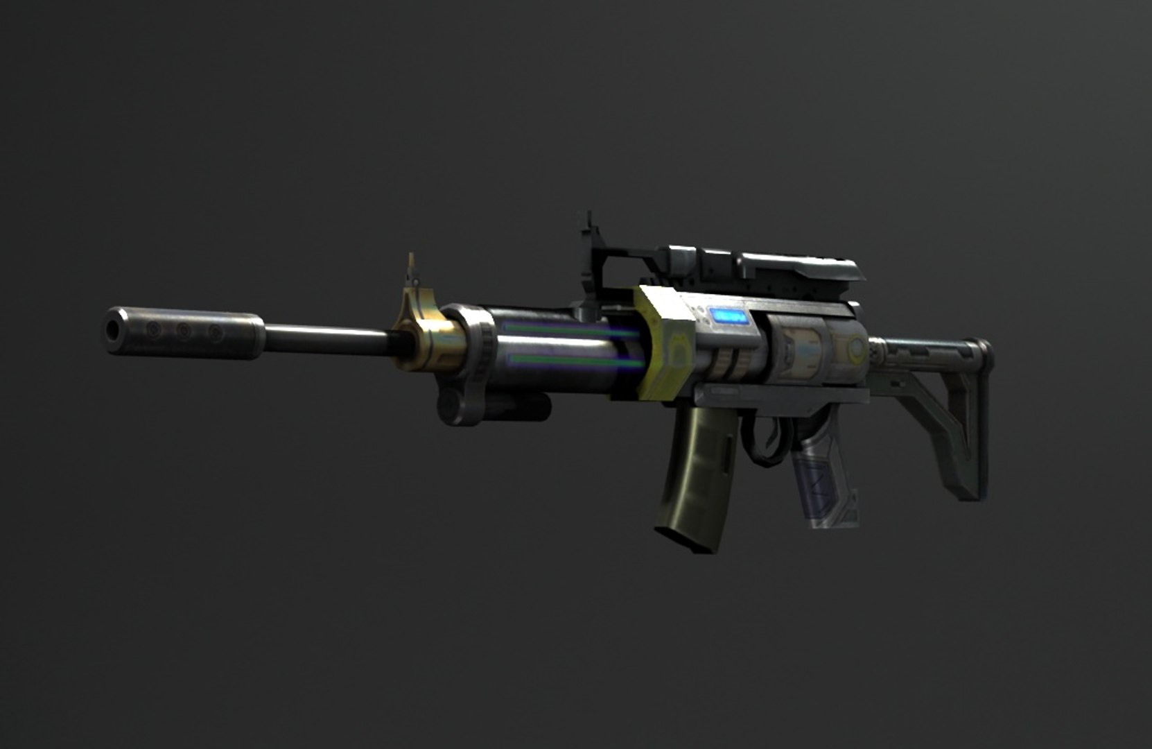 3D Sci-fi Firearms Laser Aliens Model - TurboSquid 1653411