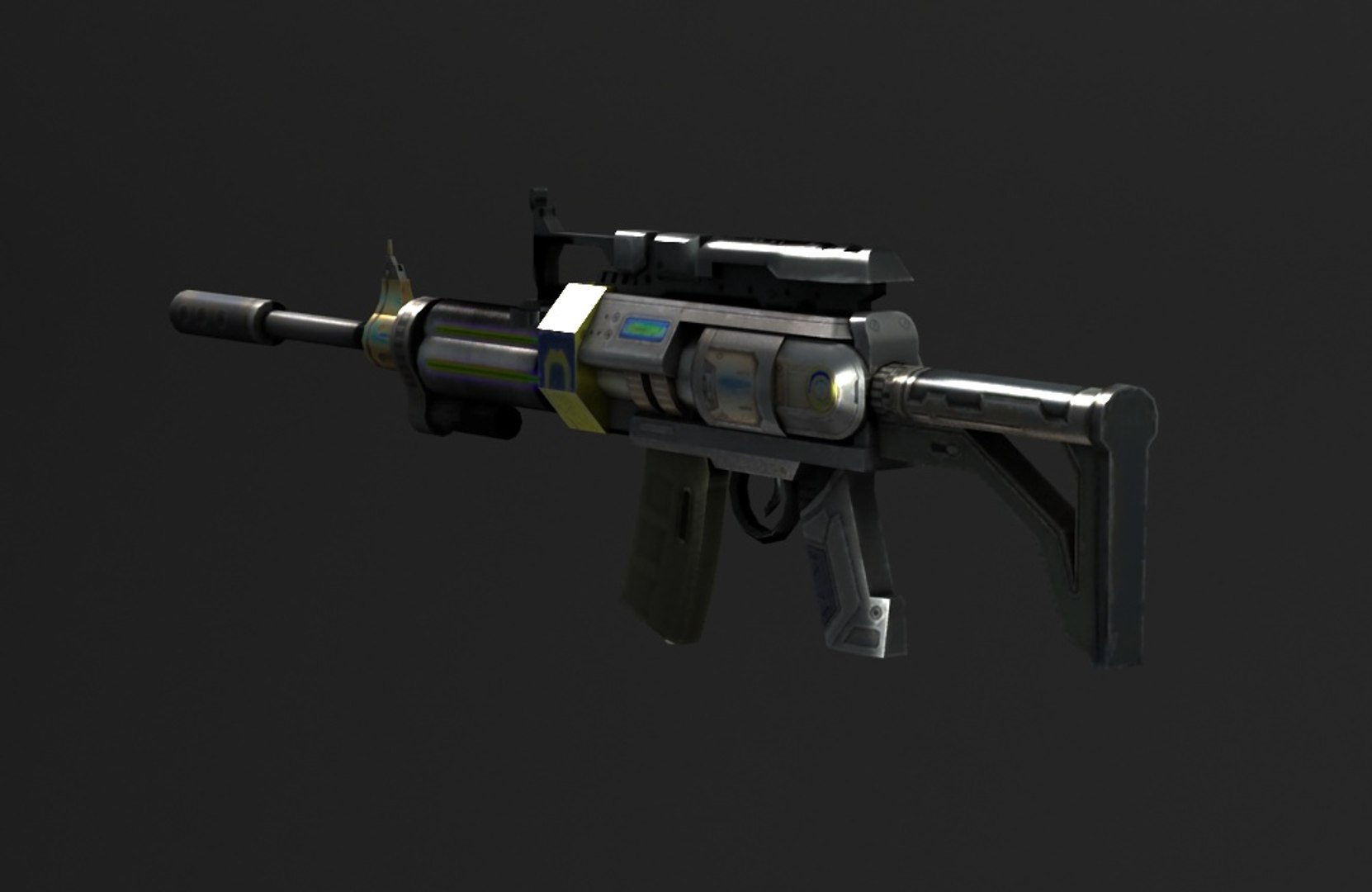 3D Sci-fi Firearms Laser Aliens Model - TurboSquid 1653411