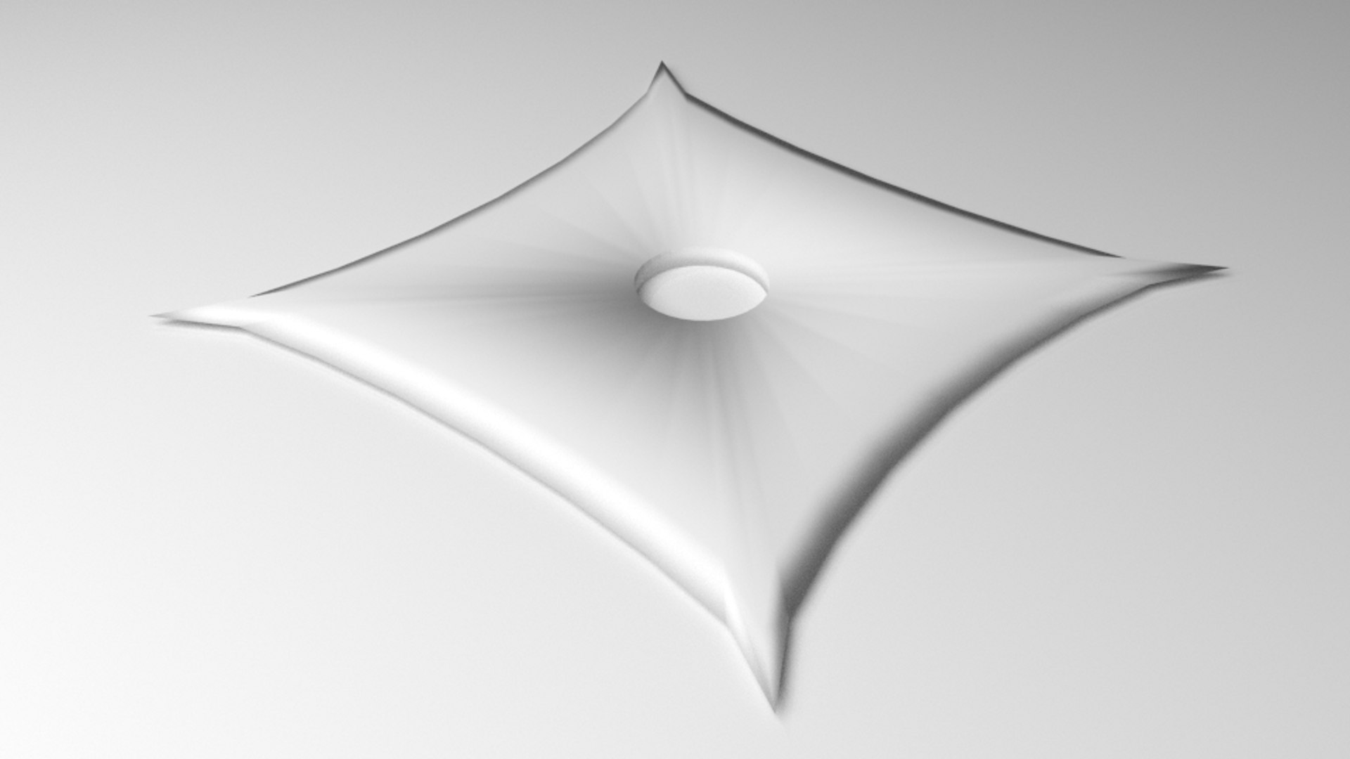 3D throwing star 1 model - TurboSquid 1481638