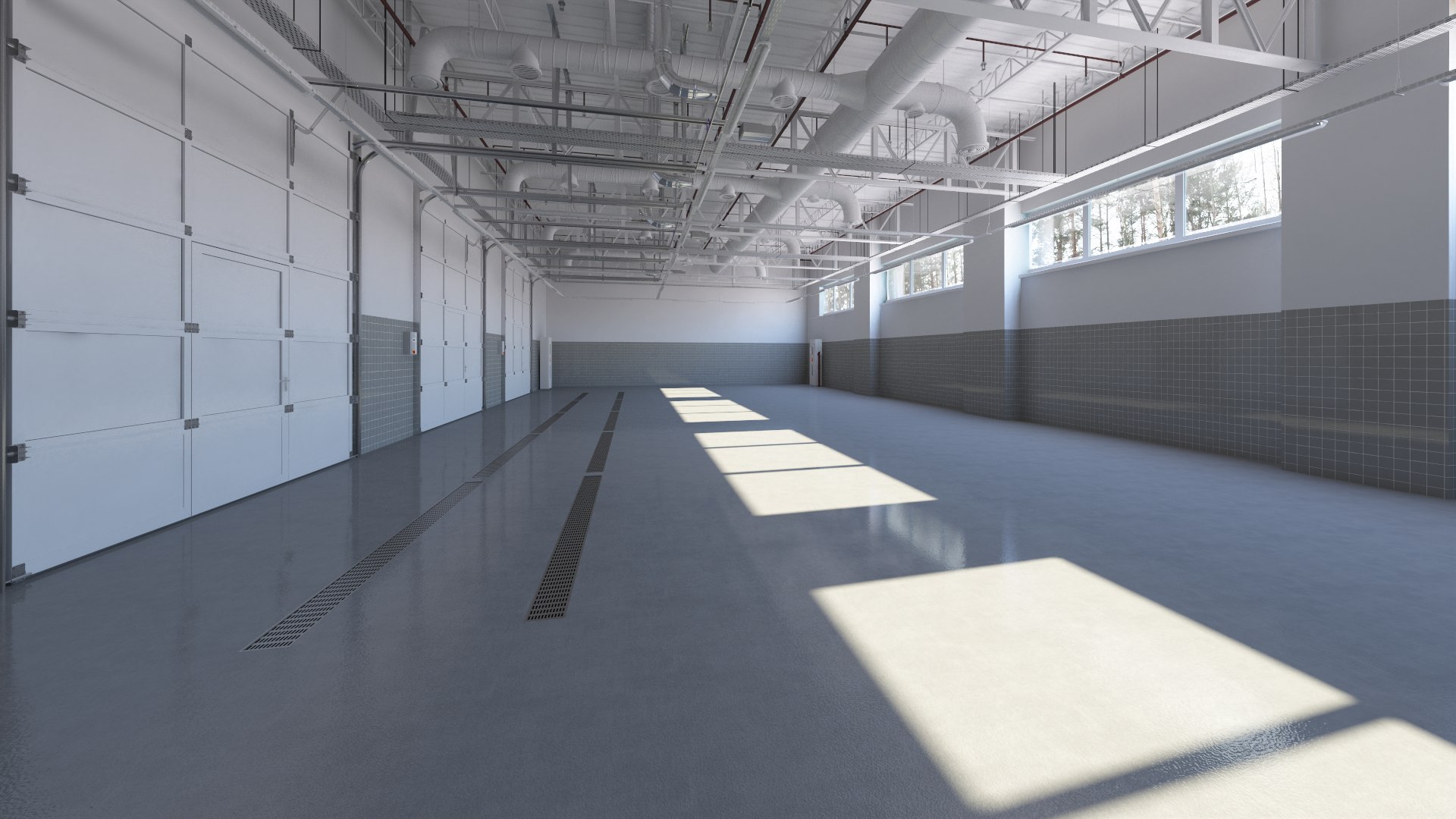 3D Base Car Service Interior 4 - TurboSquid 2011705