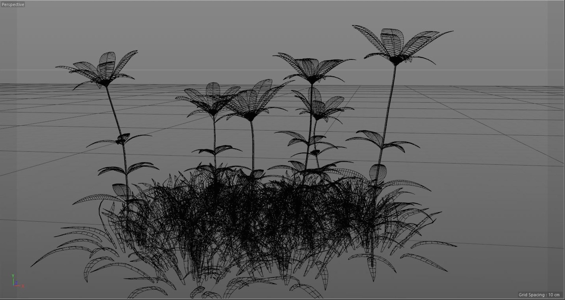 3D Flower Patch - TurboSquid 1475960