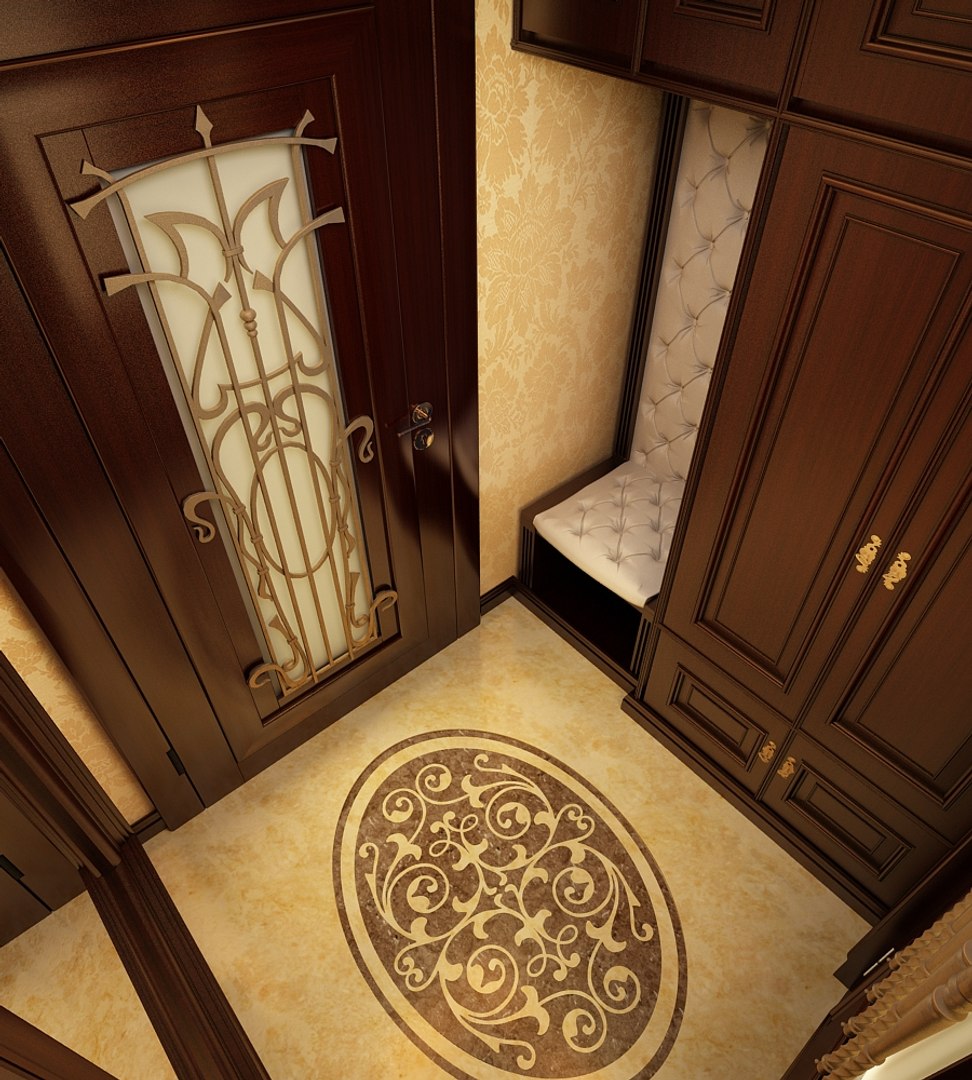 3d House Vestibule Model