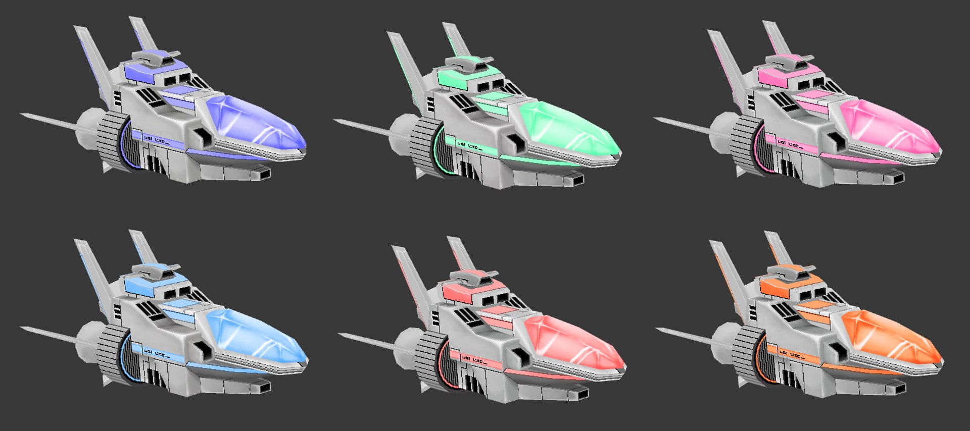 Spaceship Space Ship 3d Obj