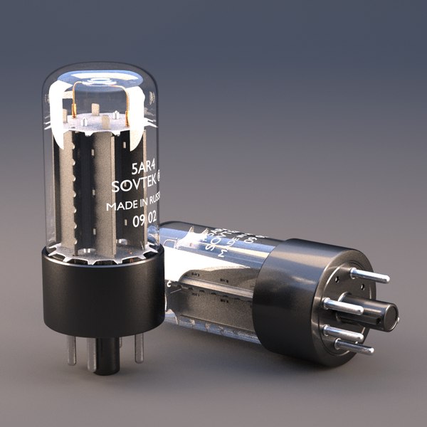 3ds max 8 pin octal tube