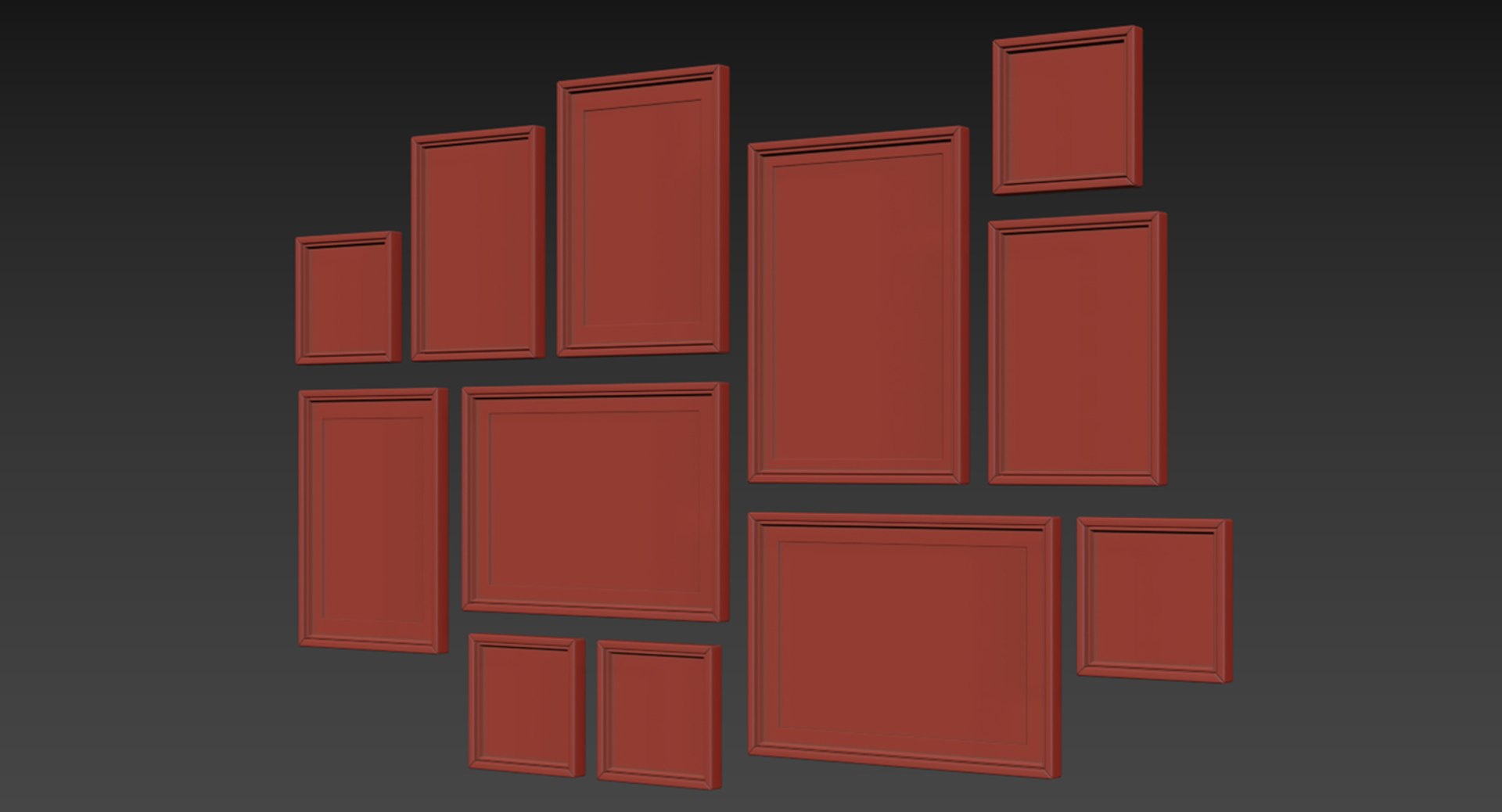 3D Model Frames Picture - TurboSquid 1664900