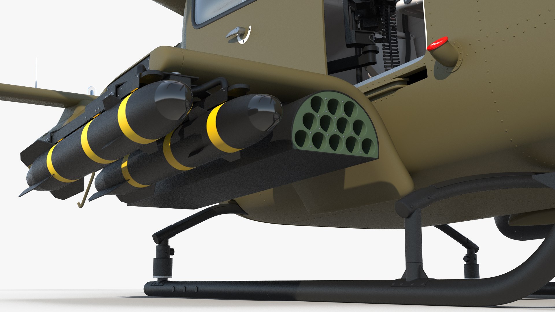 Attack Helicopter Rigged for Cinema 4D model - TurboSquid 2048582