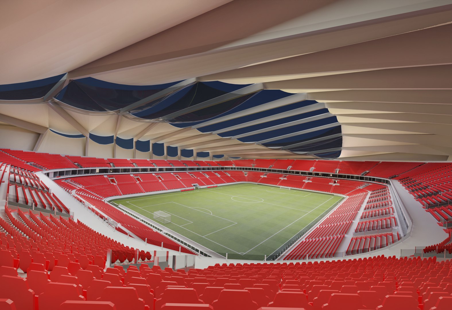 Qatar stadium concept 3D model - TurboSquid 1998372