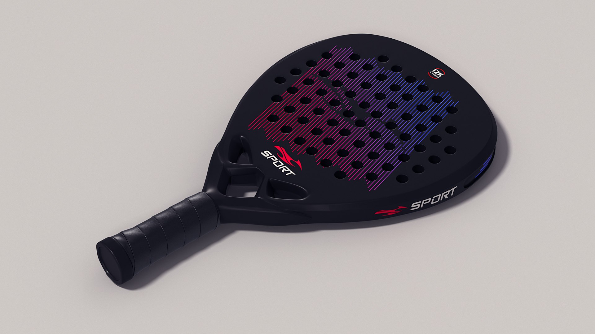 Padel Racket HQ 3D Model - TurboSquid 2251106