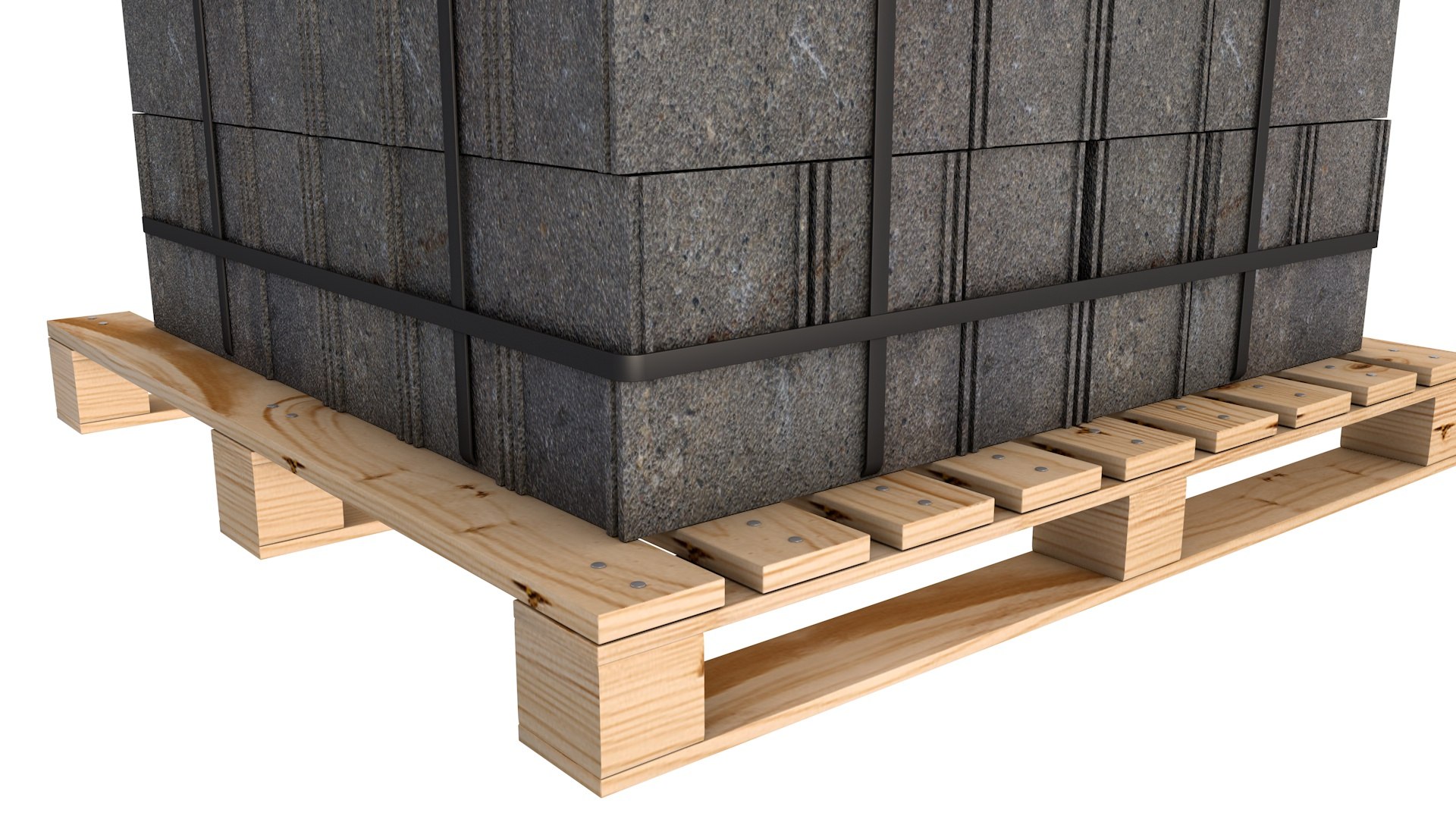 3D Pallet with Blocks - TurboSquid 1760449
