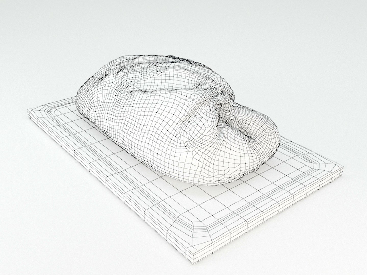 3d bread resolution model
