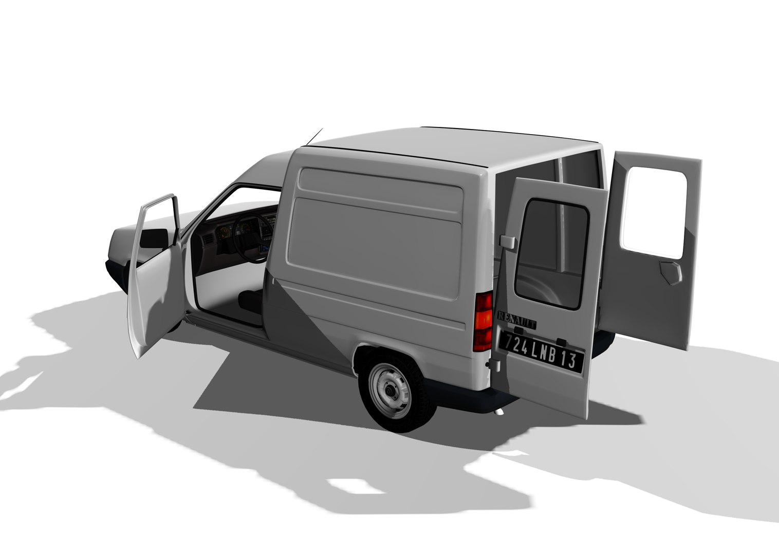 3D Renault Express 1985 - TurboSquid 2144335